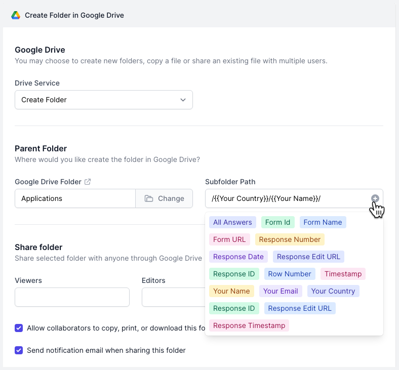 Create Google Drive Folders For New Google Form Submissions Digital 