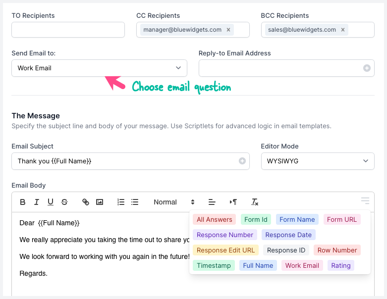 Send Conditional Email Notifications For Google Forms Digital Inspiration
