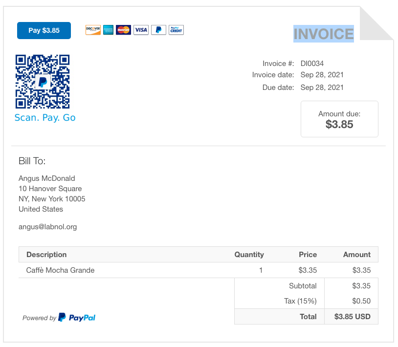 Generate PayPal Invoices For New Google Form Responses Digital Inspiration