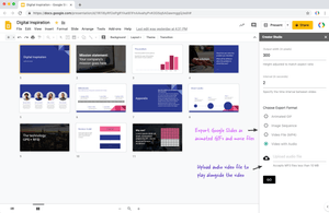 Creator Studio - Create GIFs and Video Slideshows from Google Slides