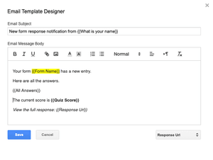 Email Notifications for Google Forms - Send Emails to Form Respondents